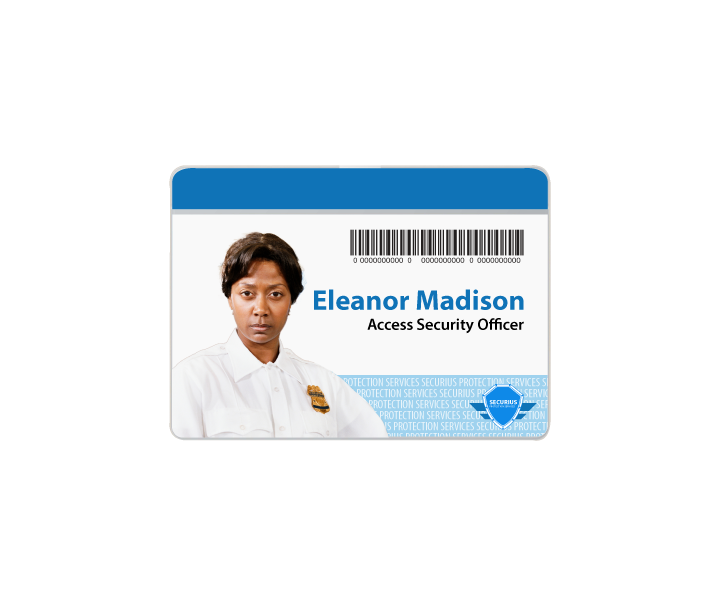 Security Guard ID Card