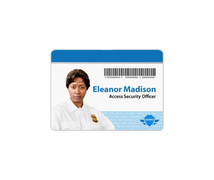 Security Guard ID Card